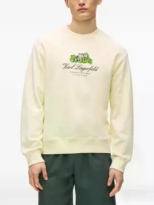 Karl Lagerfeld Graphic Sweatshirt - Neutrals