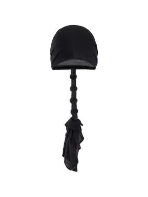 Issey Miyake Knotted Hat - Black