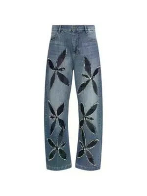 Munthe Floral Appliqué Jeans