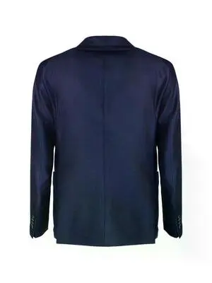 Tagliatore Single-breasted Blazer - Blue