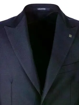 Tagliatore Single-breasted Blazer - Blue