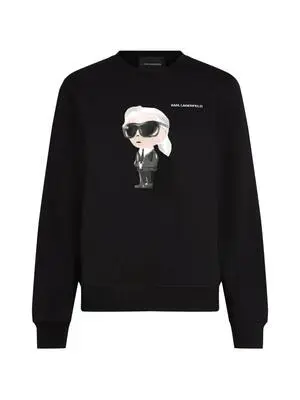 Karl Lagerfeld Printed Sweatshirts Hoodies For Women