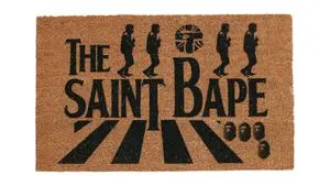 A BATHING APE X Saint Mxxxxxx Doormat - Brown