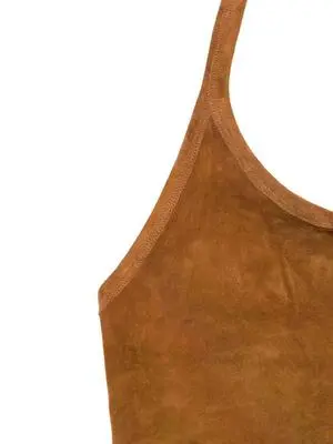 Stouls Halterneck Top - Brown