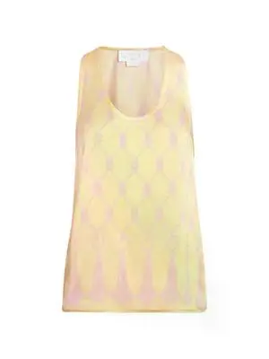 GENNY Printed Sleeveless Blouse