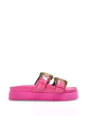 Versace Buckle-strap Platform Sandals