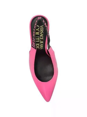 Versace Logo-strap Pumps