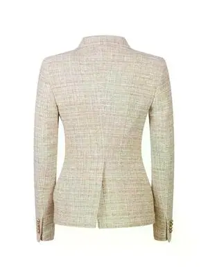 Tagliatore Button-up Tweed Jacket