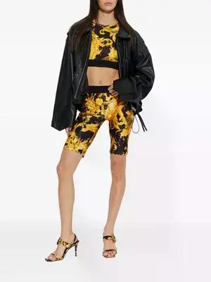 Versace Emily Patterned Sandals - Black
