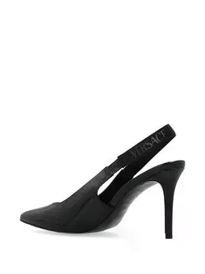 Versace Pointed-toe Slingback Pumps