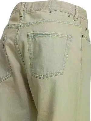 GOLDEN GOOSE Star Patch Faded Jeans