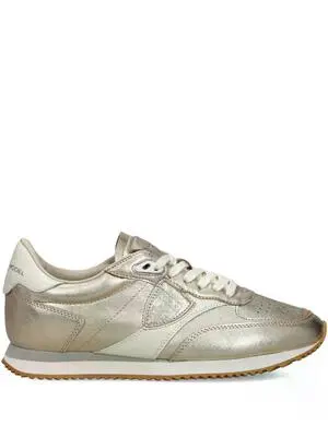 Philippe Model Blville Perforated Low Top Sneakers