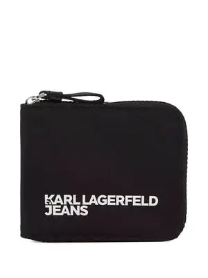 Karl Lagerfeld Logo Essential Wallet - Black