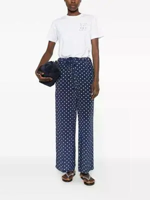 P.a.r.o.s.h Polka Dot-pattern Trousers