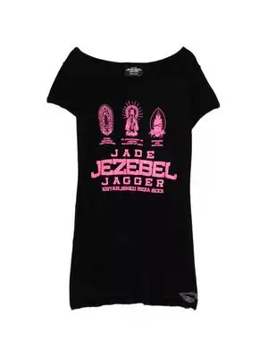 JADE JAGGER Logo-print T-shirt