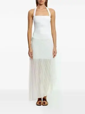 Significant Other Nessa Halter Textured Dress