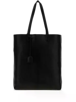 Saint Laurent Leather Tote Bag - Black