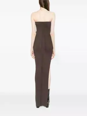 Rick Owens Asymmetric Bustier Dress