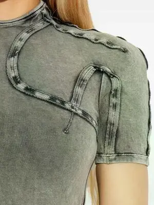 KNWLS Panelled T-shirt - Grey