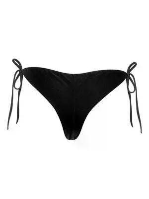 Agua Bendita Tammy Embellished Tie-side Bikini Bottom