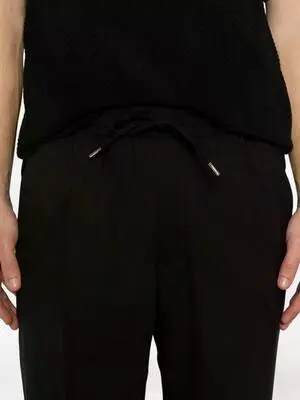 BRIGLIA 1949 Wimbledons Drawstring Trousers - Black