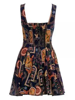 Agua Bendita Kristen Fiore Dress - Black