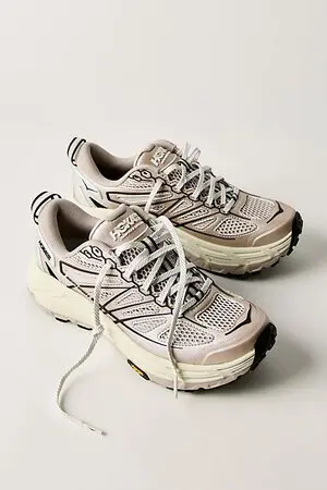 HOKA® Mafate Speed 2 Tech Stealth Sneakers - Putty/black