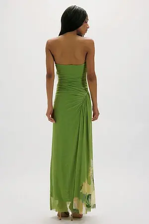 Bec & Bridge Citrina Strapless Maxi Dress