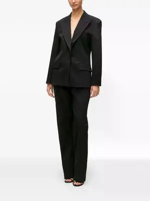 Karl Lagerfeld Structured Wide-leg Suit Pants