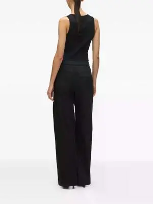 Karl Lagerfeld Structured Wide-leg Suit Pants