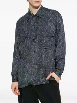 Giorgio Armani Geometric-print Shirt