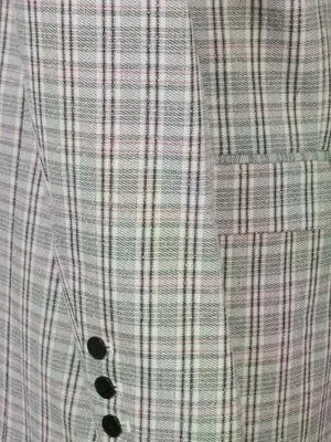 MARANT ETOILE Checked Buttoned Jacket