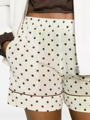 P.a.r.o.s.h Polka Dot Trim Shorts