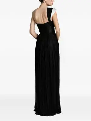 IMROSKA 21 One-shoulder Draped Maxi Dress
