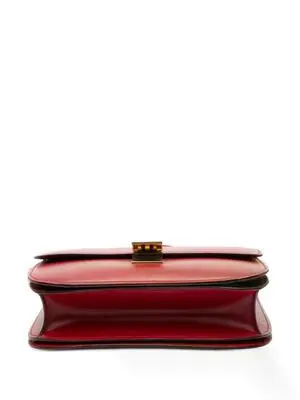 Celine 2013 Medium Classic Box Crossbody Bag - Red