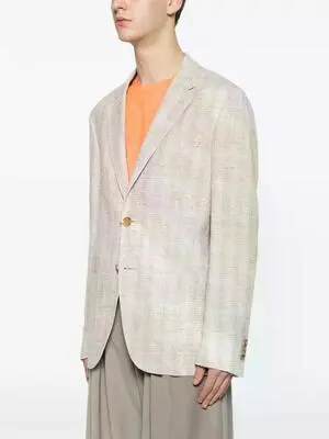 Etro Button-up Blazer - Neutrals