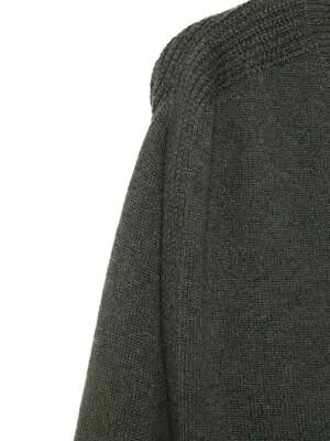 SA SU PHI V-neck Cashmere Sweater - Green