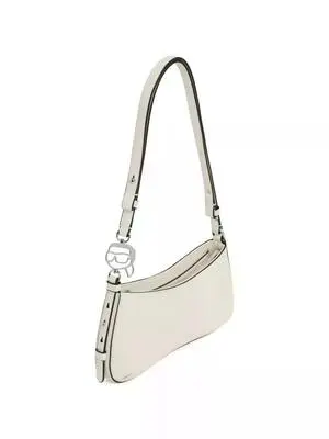 Karl Lagerfeld Mini Ikon Shoulder Bag - Neutrals