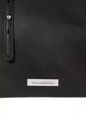 Karl Lagerfeld Logo-plaque Tote Bag