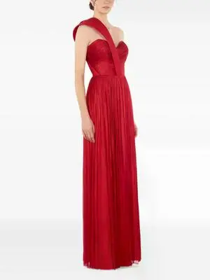 IMROSKA 21 One-shoulder Maxi Dress