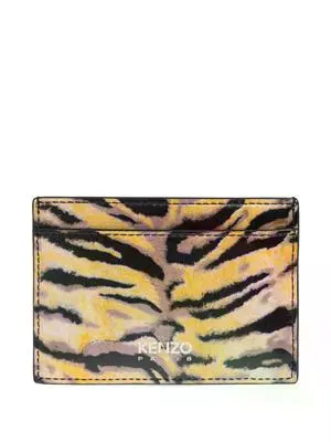 Kenzo Tiger Cardholder - Yellow