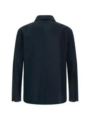 Brioni Button Leather Pocket Jacket