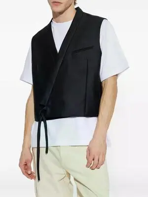 Kenzo Tie-waist Gilet
