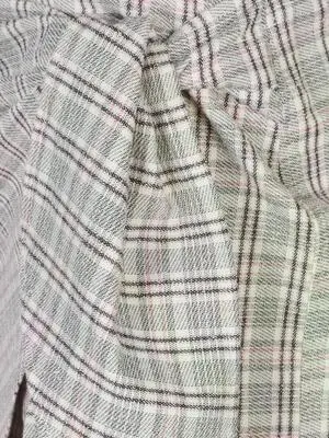 MARANT ETOILE Check-pattern Mini Skirt With Tie Detail