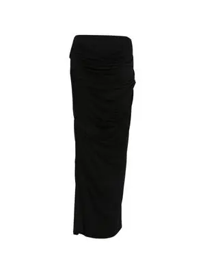 ENTIRE STUDIOS Ruched Maxi Skirt