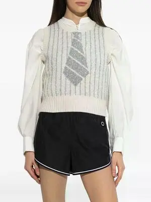Kenzo Lurex Knitted Vest