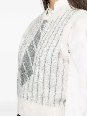 Kenzo Lurex Knitted Vest