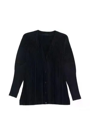 Issey Miyake Textured Cardigans For Men