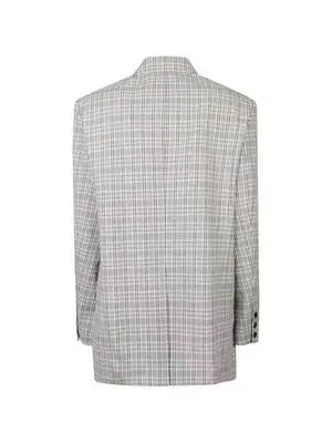 MARANT ETOILE Checked Buttoned Jacket