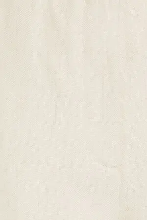 Zimmermann Belted Linen Straight-leg Pants
